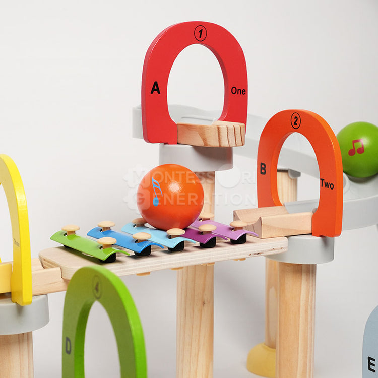 Montessori Musical Marble Run | Amerikasepetim