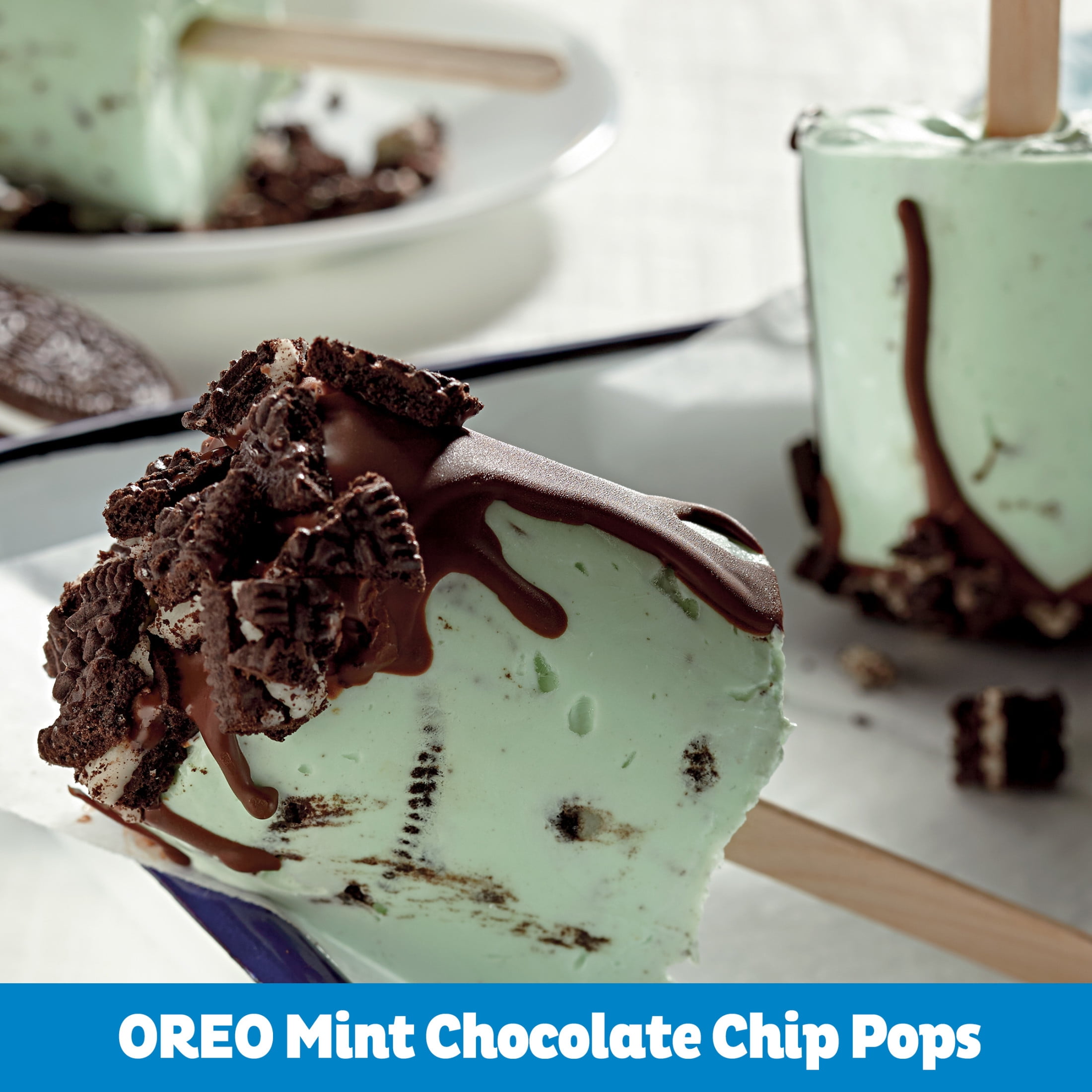 OREO Mint Creme Chocolate Cookies Family Size 18.71 oz | Amerikasepetim