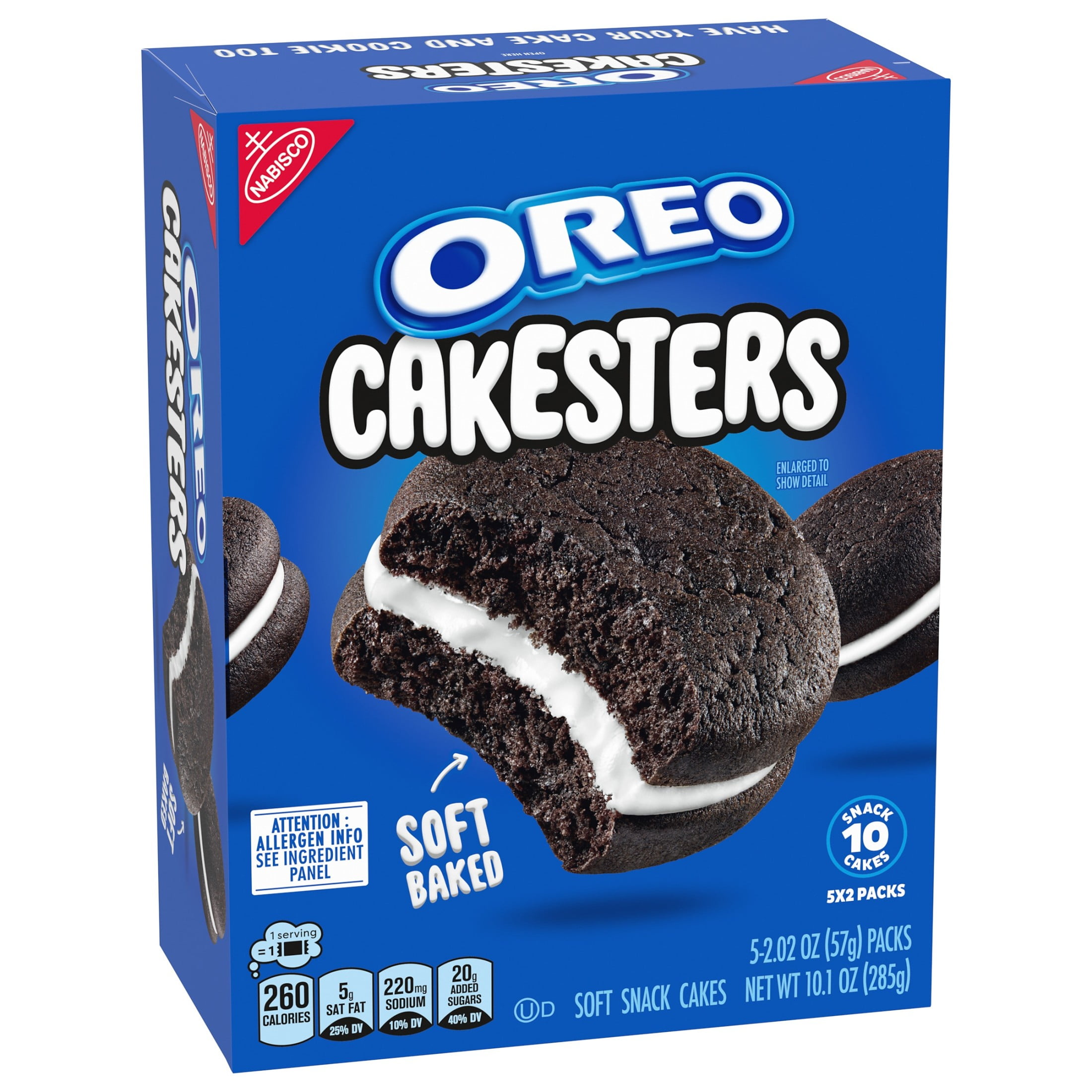 OREO Cakesters Soft Snack Cakes 5 x 2.02 oz Snack Packs | Amerikasepetim