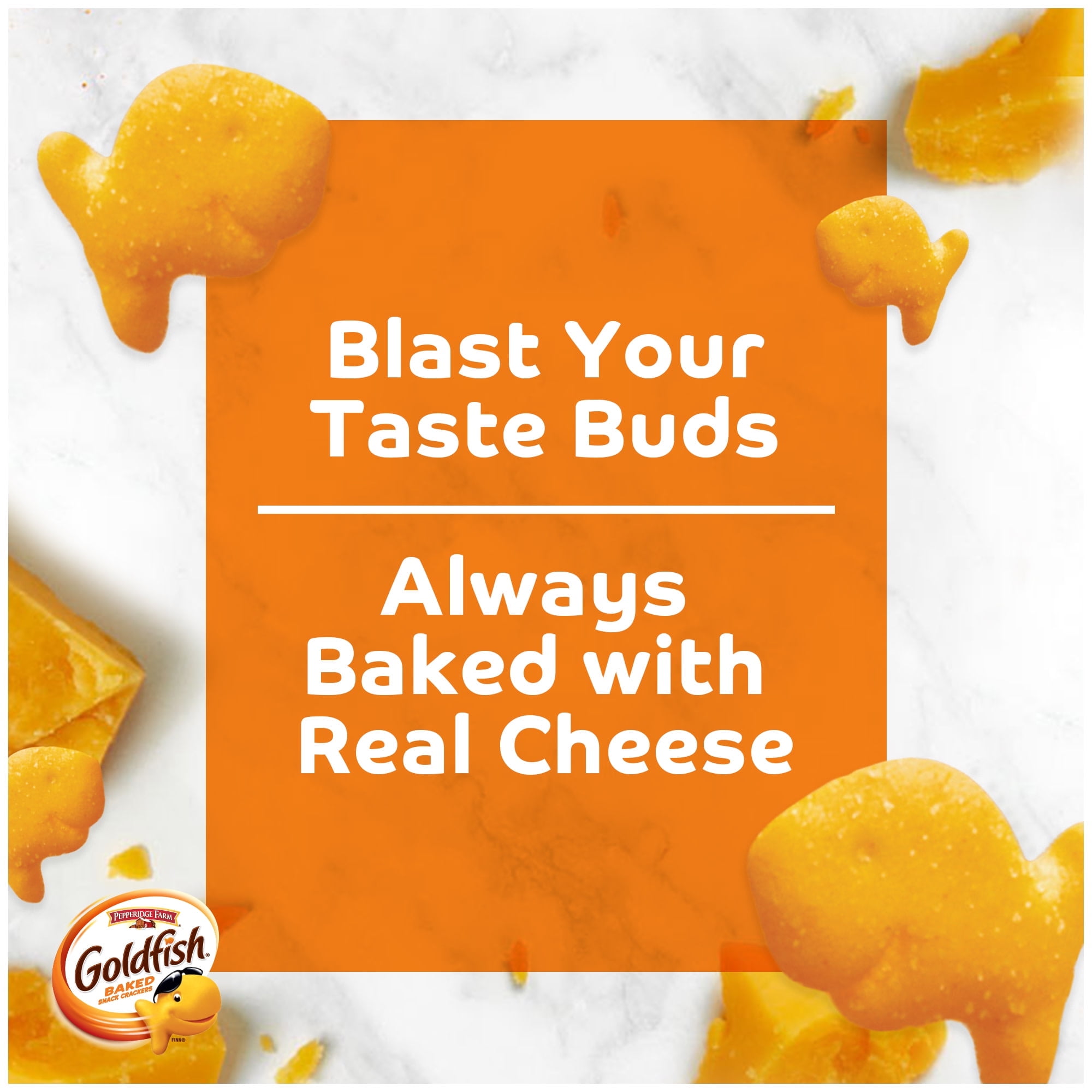 Cheddar Jack'd Goldfish Snack Crackers 6.6 oz - Amerikasepetim ...
