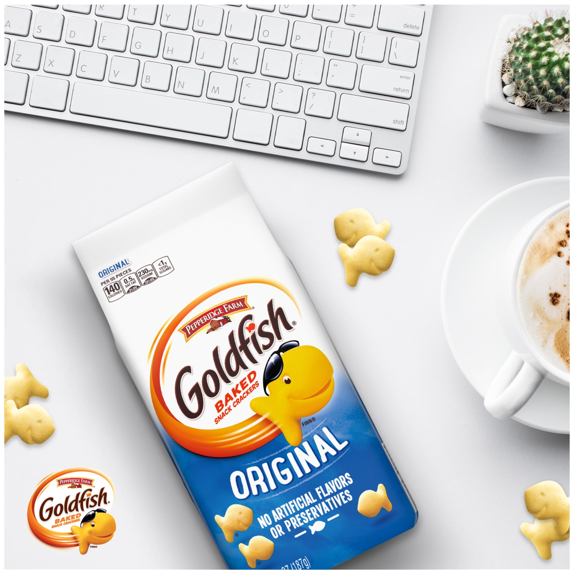 Goldfish Original 6.6 oz Snack Crackers - 1PACK | Amerikasepetim
